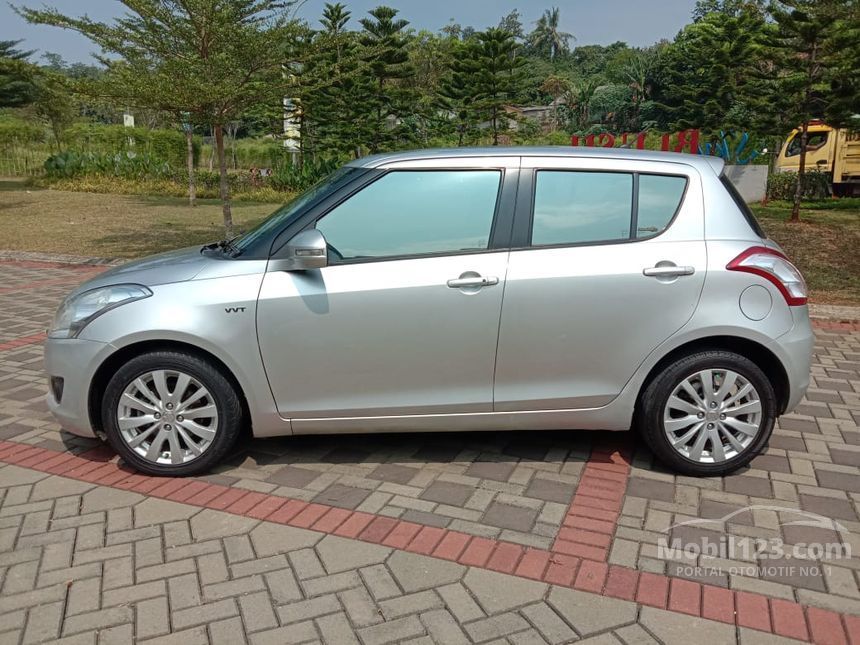 Jual Mobil Suzuki Swift 2013 GX 1.4 di Banten Manual Hatchback Silver ...
