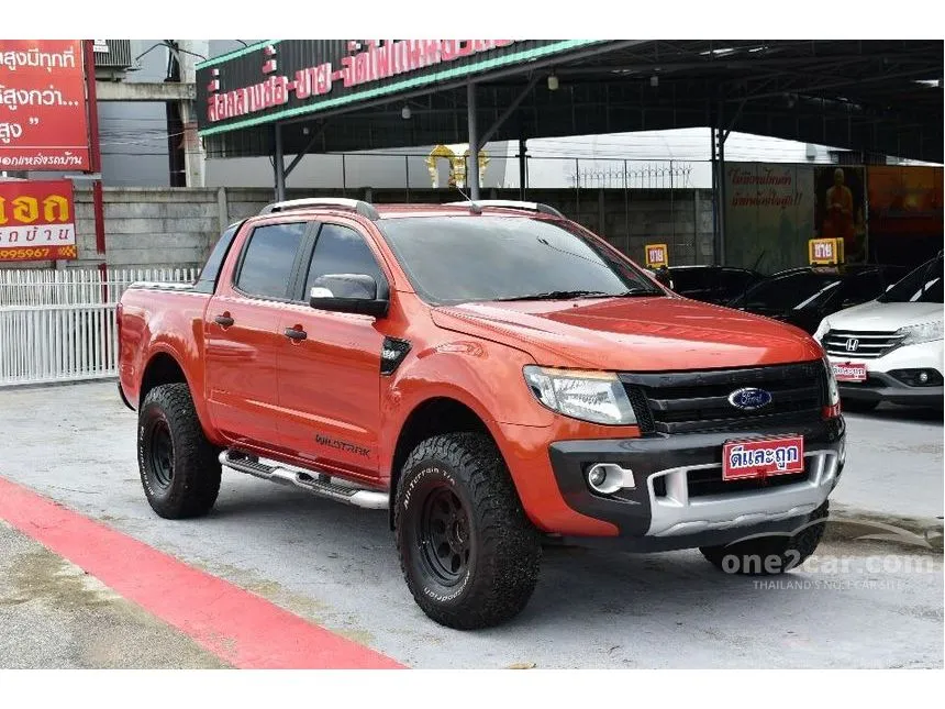 2014 Ford Ranger 2.2 DOUBLE CAB (ปี 12-15) WildTrak Pickup for sale on ...