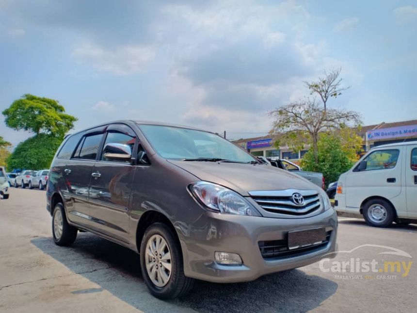 Toyota Innova 2011 G 2.0 in Johor Automatic MPV Grey for RM 34,800 ...