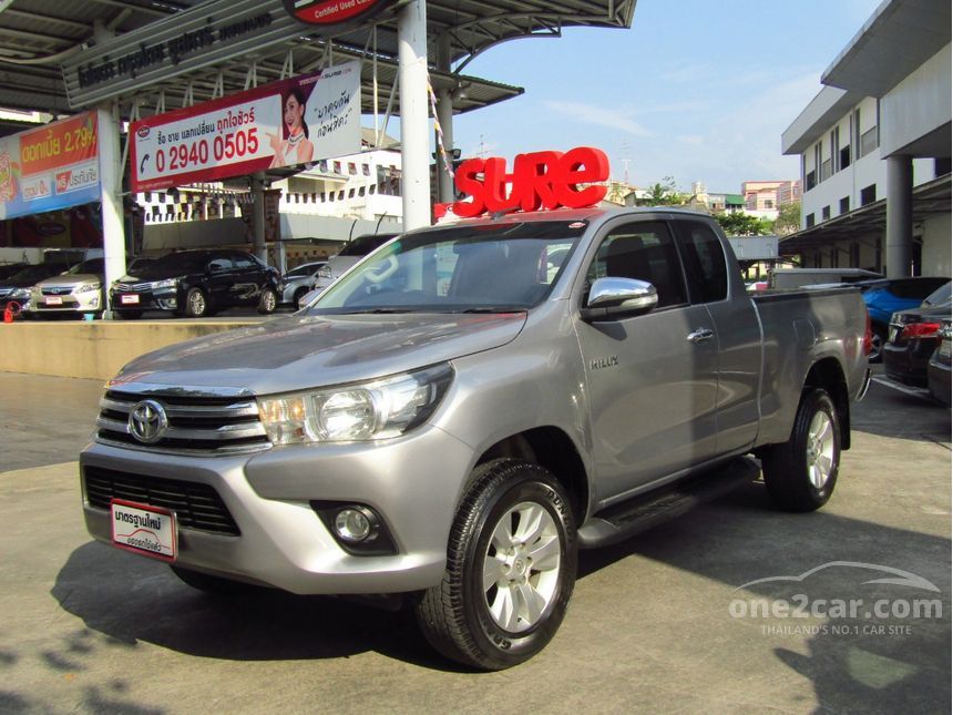 Toyota Hilux Revo 2015 E 2.4 in กรุงเทพและปริมณฑล Manual Pickup สีเทา ...