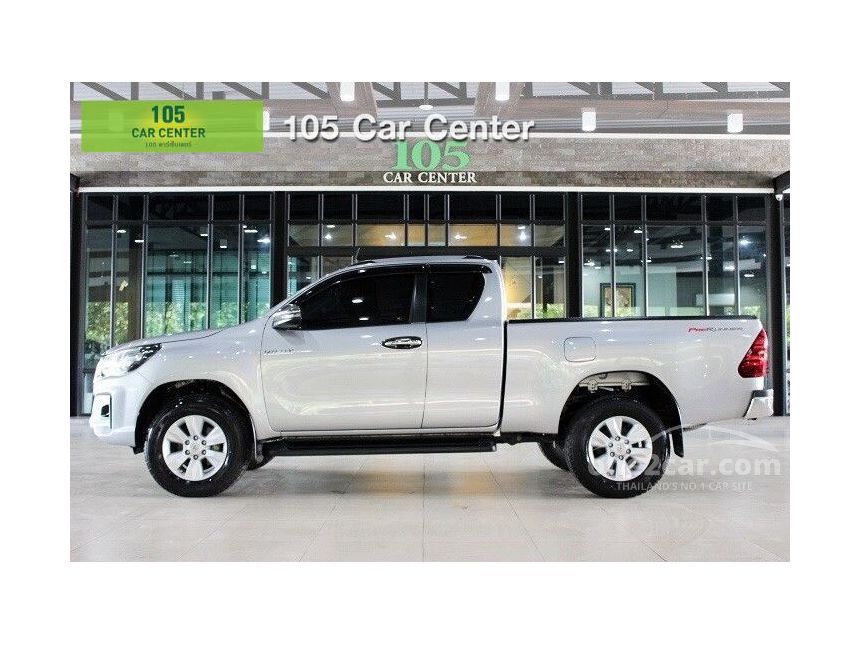 Toyota Hilux Revo 2018 SMARTCAB Prerunner E 2.4 เกียร์ธรรมดา สีเงิน ...
