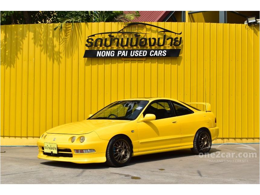 Honda Integra 1996 DC2 (ปี 94-01) VTi-LX 1.8 เกียร์ธรรมดา สีเหลือง ...