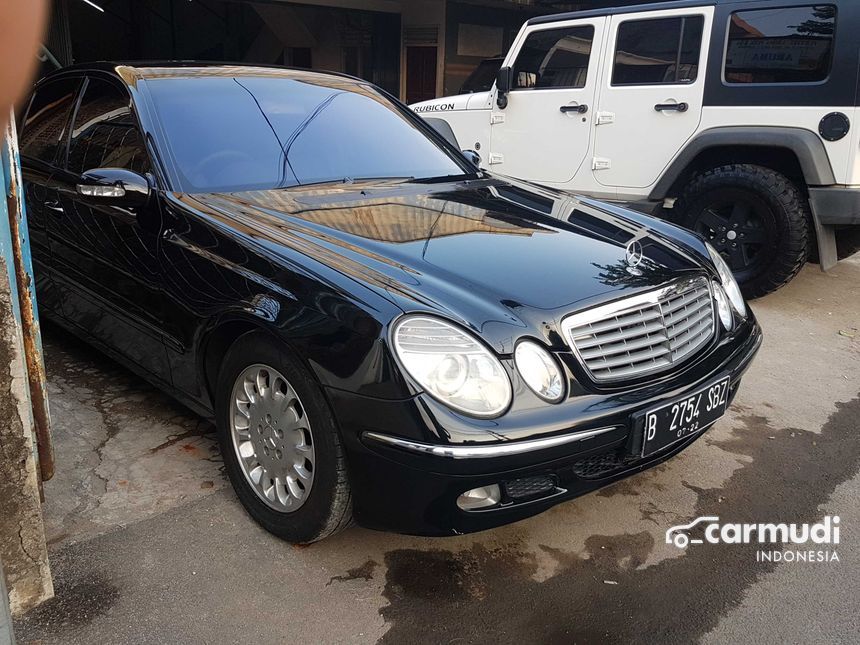 Mercedes-Benz E260 2004 W211 2.6 V6 2.6 in DKI Jakarta Automatic Black ...