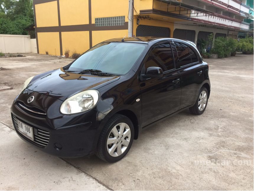Nissan March 2010 E 1.2 in ภาคตะวันตก Automatic Hatchback สีดำ for ...