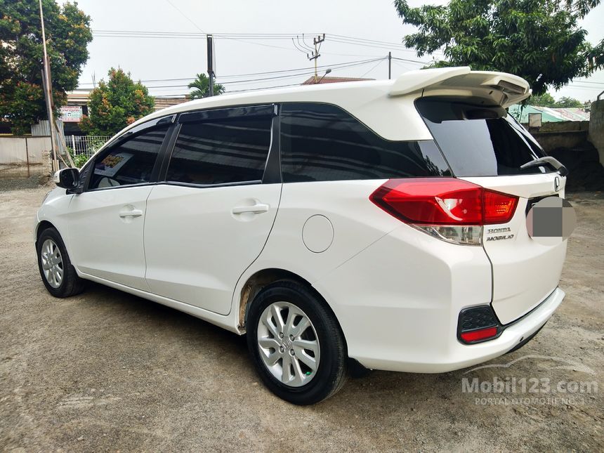 Jual Mobil Honda Mobilio 2015 E 1.5 di Banten Automatic MPV Putih Rp ...