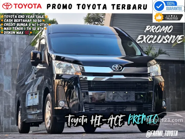 Jual Toyota Hiace 2025 Bekas di Dki Jakarta Harga Kredit Murah | Mobil123