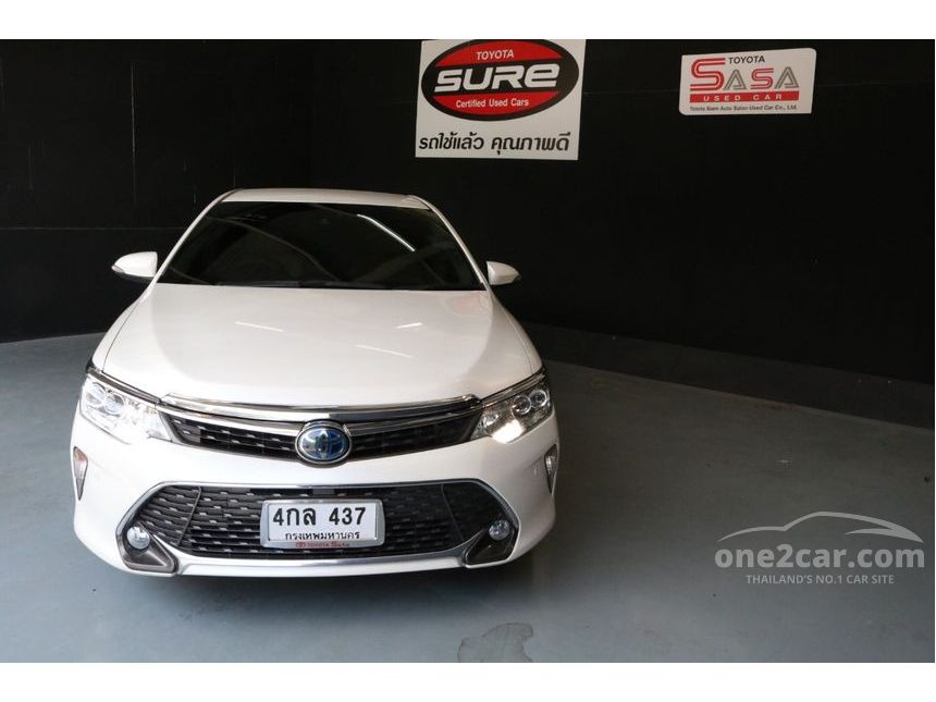 Toyota Camry 2015 Hybrid 2.5 in กรุงเทพและปริมณฑล Automatic Sedan สีขาว ...
