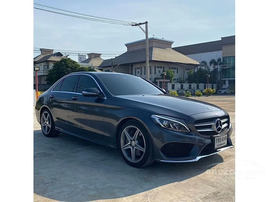 2016 Mercedes-Benz C300 2.1 W205 (ปี 14-22) Blue TEC HYBRID AMG Dynamic ...