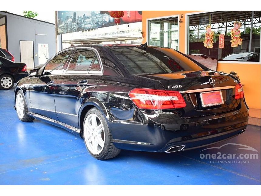 Mercedes-Benz E200 CGI 2012 AMG 1.8 in กรุงเทพและปริมณฑล Automatic Sedan สีดำ for 899,000 Baht ...