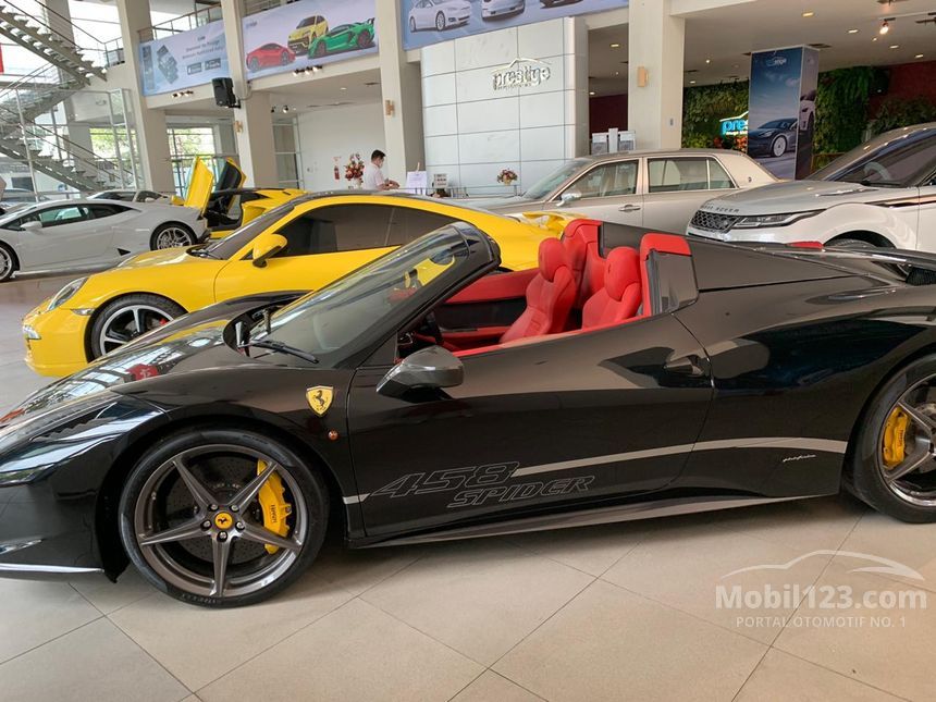 Jual Mobil Ferrari 458 2013 Spider 4.5 di DKI Jakarta Automatic ...
