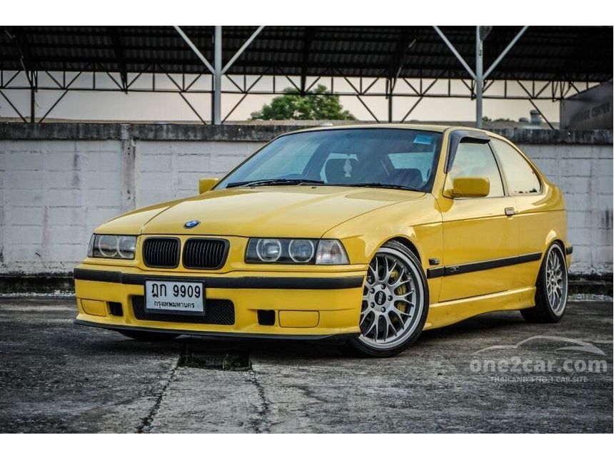 BMW 316i 1995 E36 (ปี 93-00) 1.6 เกียร์ธรรมดา สีเหลือง | One2car.com ...