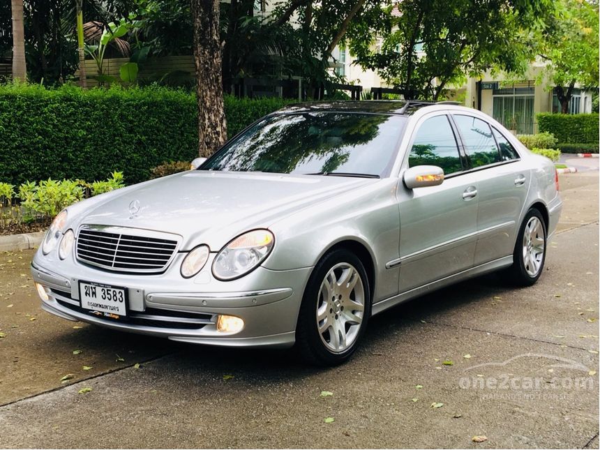 2003 Mercedes-Benz E240 2.6 W211 (ปี 03-09) Avantgarde Sedan AT มือสอง ...