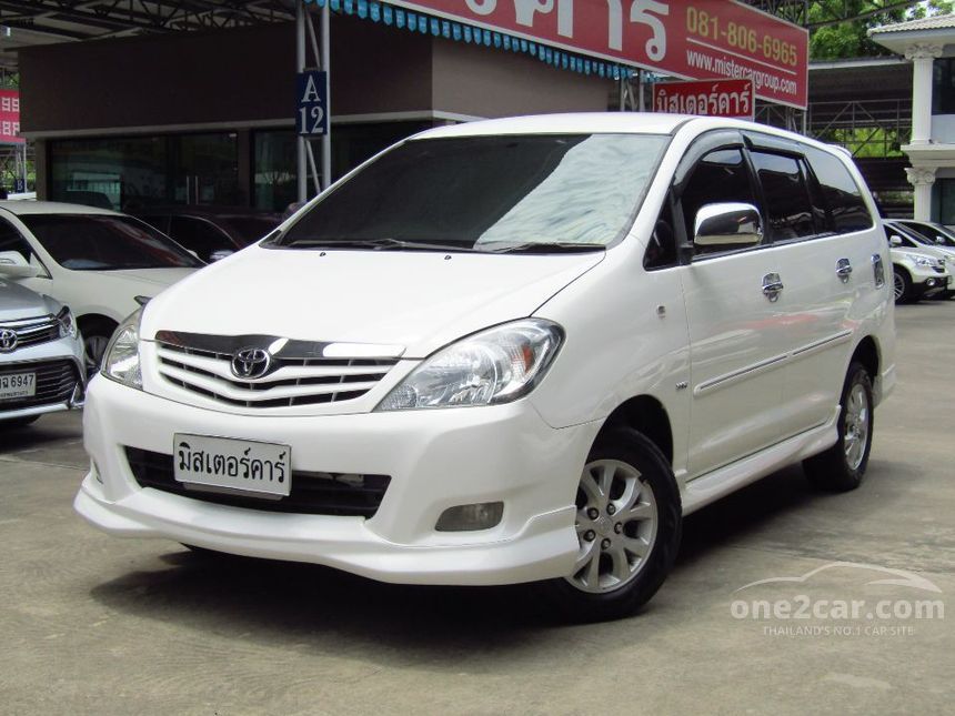 Toyota Innova 2009 G 2.0 in กรุงเทพและปริมณฑล Automatic Wagon สีขาว for ...