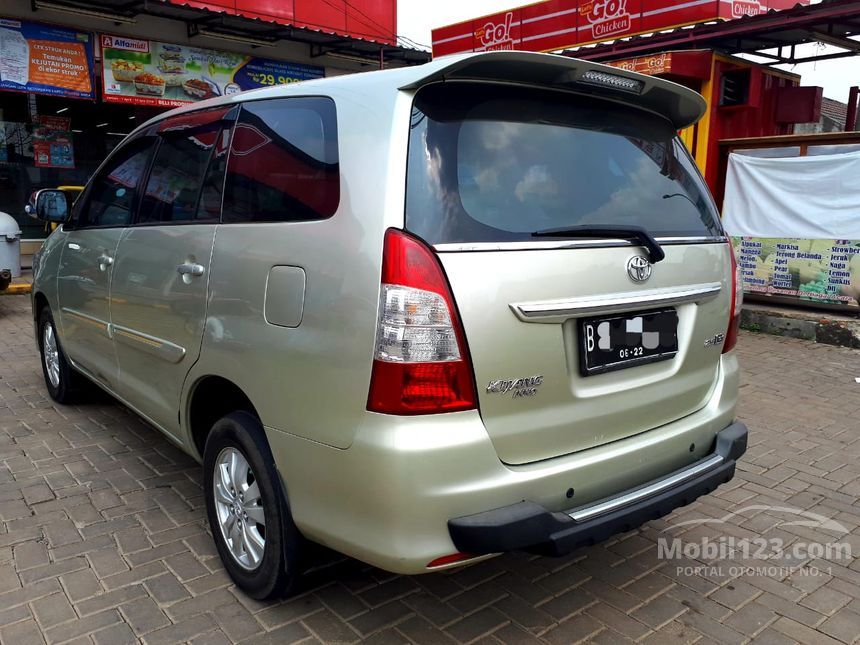 Jual Mobil Toyota Kijang Innova 2012 G 2.5 di Jawa Barat Automatic MPV ...