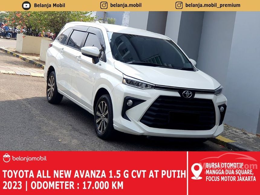 Jual Mobil Toyota Avanza 2023 G 1.5 di DKI Jakarta Automatic MPV Putih ...