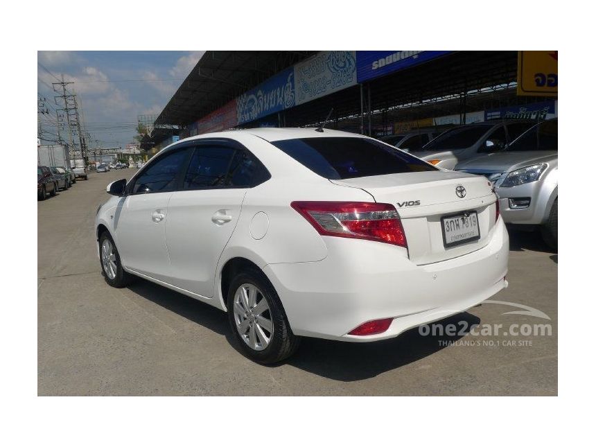 Toyota Vios 2015 E 1.5 in กรุงเทพและปริมณฑล Automatic Sedan สีขาว for ...