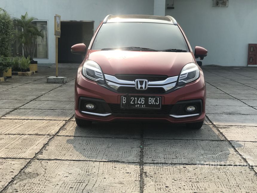 Jual Mobil Honda Mobilio 2016 RS 1.5 di DKI Jakarta Automatic MPV Merah ...