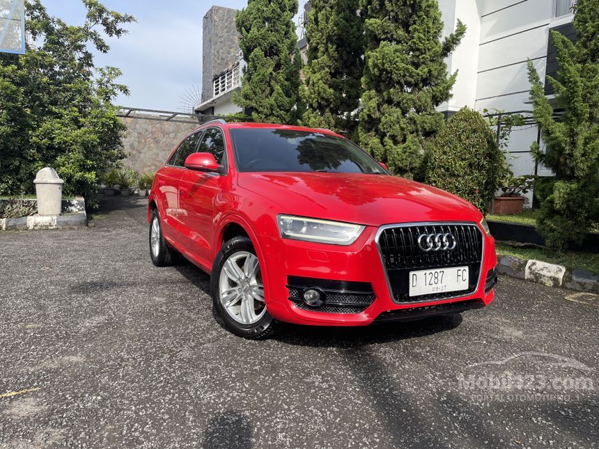 Jual Mobil Audi Q3 2014 TFSI 1.4 di Jawa Barat Automatic SUV Merah Rp ...
