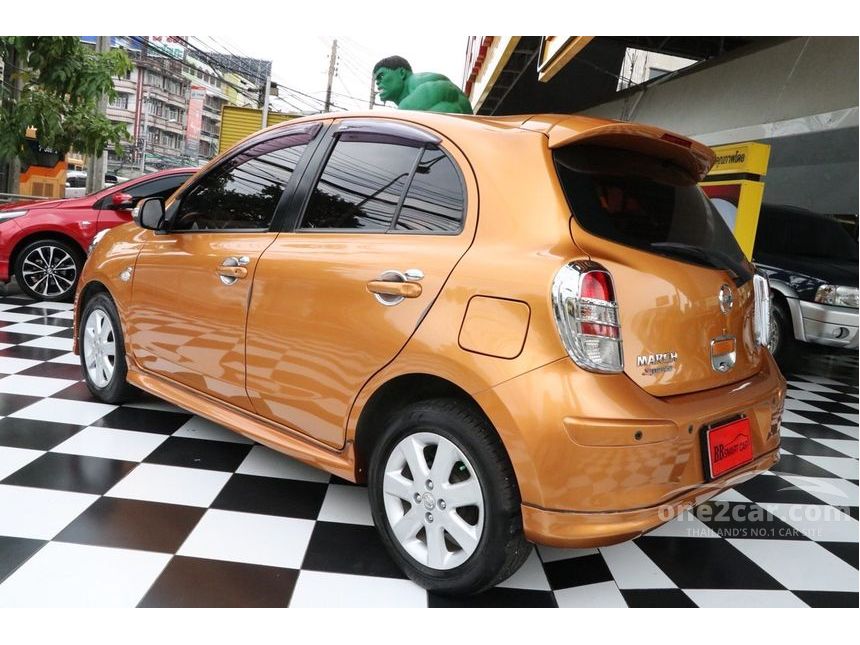 Nissan March 2010 VL 1.2 in กรุงเทพและปริมณฑล Automatic Hatchback สีส้ม ...