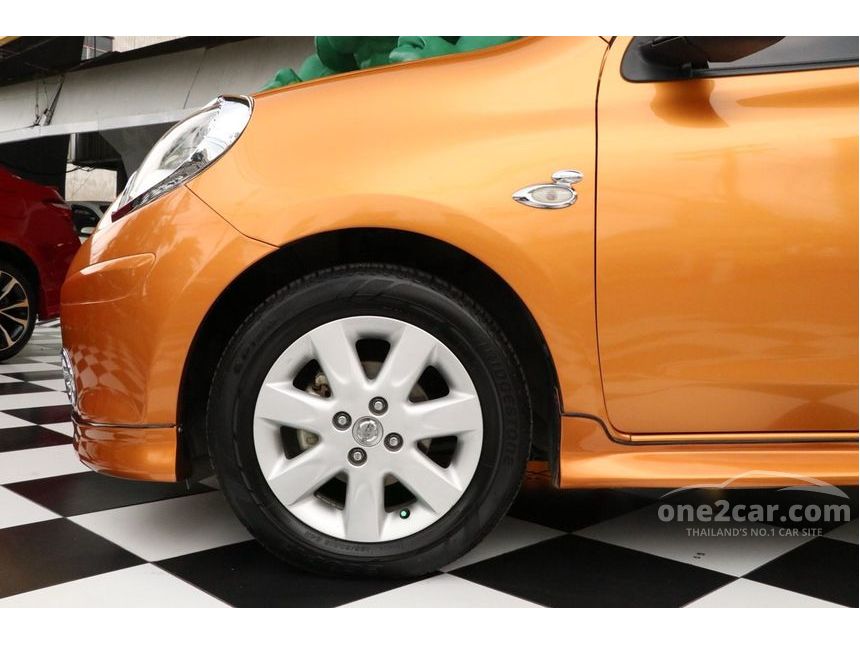 Nissan March 2010 VL 1.2 in กรุงเทพและปริมณฑล Automatic Hatchback สีส้ม ...