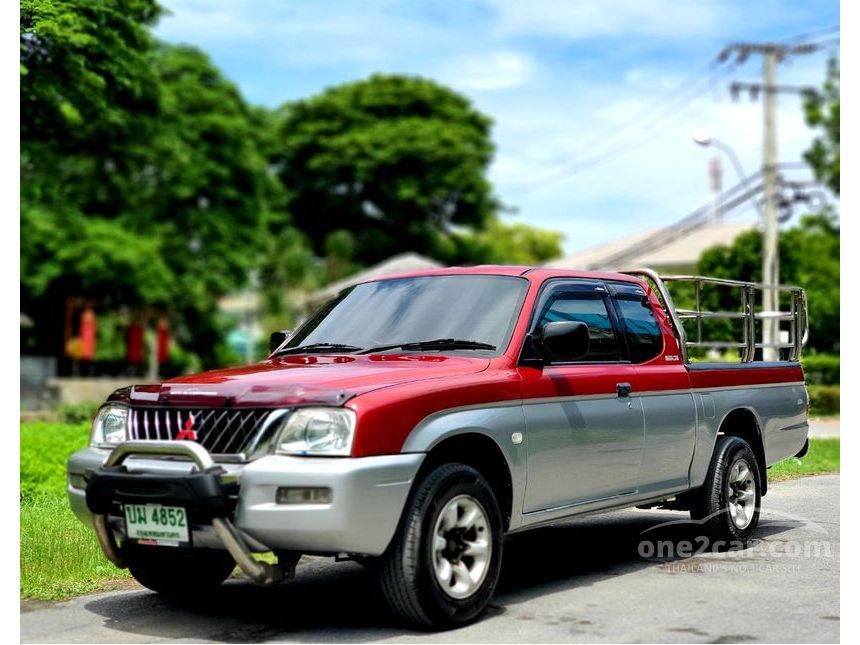 Mitsubishi Strada 2003 MEGA CAB GLX 2.8 เกียร์ธรรมดา สีแดง | One2car ...