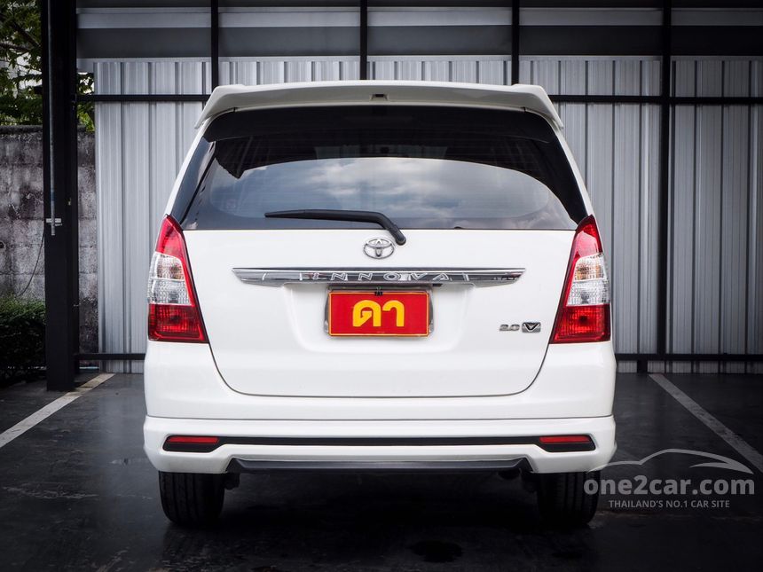 Toyota Innova 2014 V 2.0 in กรุงเทพและปริมณฑล Automatic Wagon สีขาว for ...