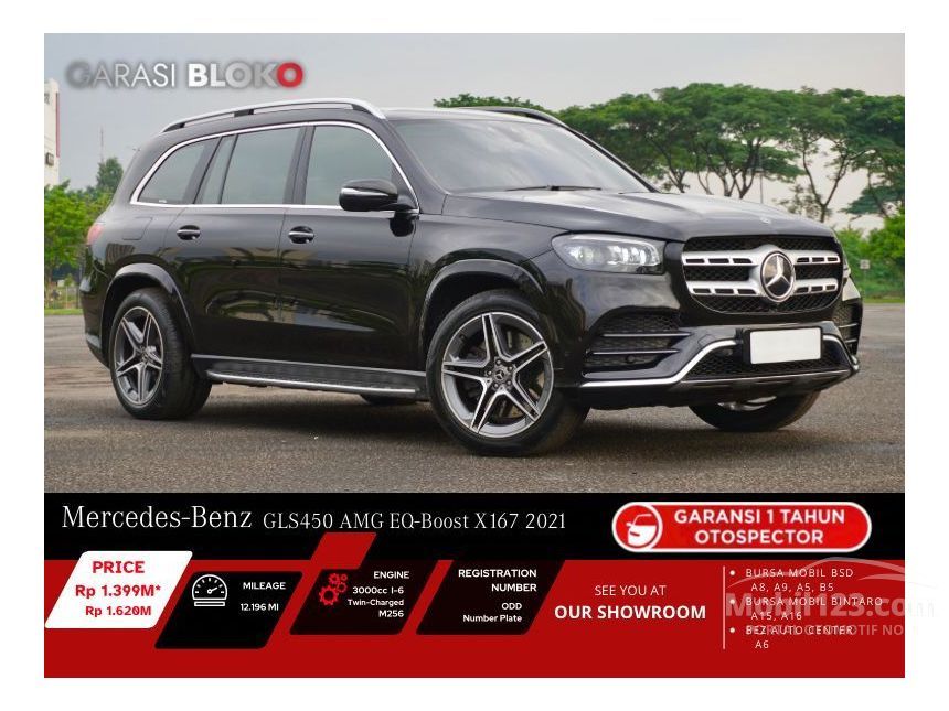 Jual Mobil Mercedes-Benz GLS450 2021 AMG Line 4MATIC CBU 3.0 di Banten ...