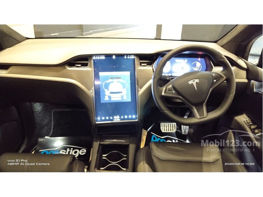 Jual Mobil Tesla Model X 2020 75D di DKI Jakarta Automatic Wagon Abu ...