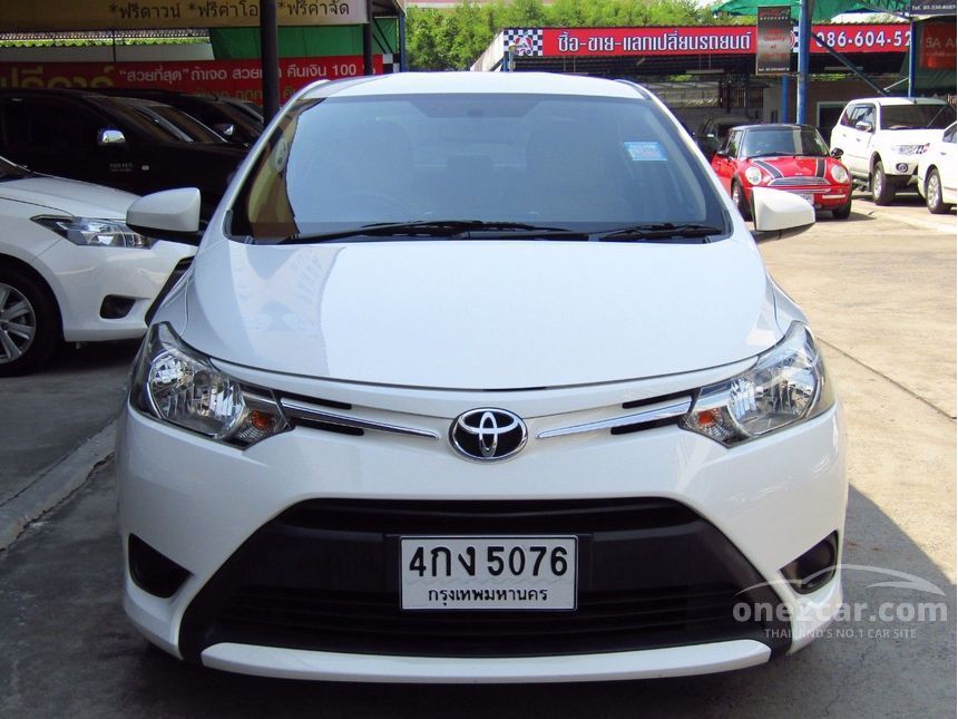 Toyota Vios 2015 E 1.5 in กรุงเทพและปริมณฑล Manual Sedan สีขาว for ...