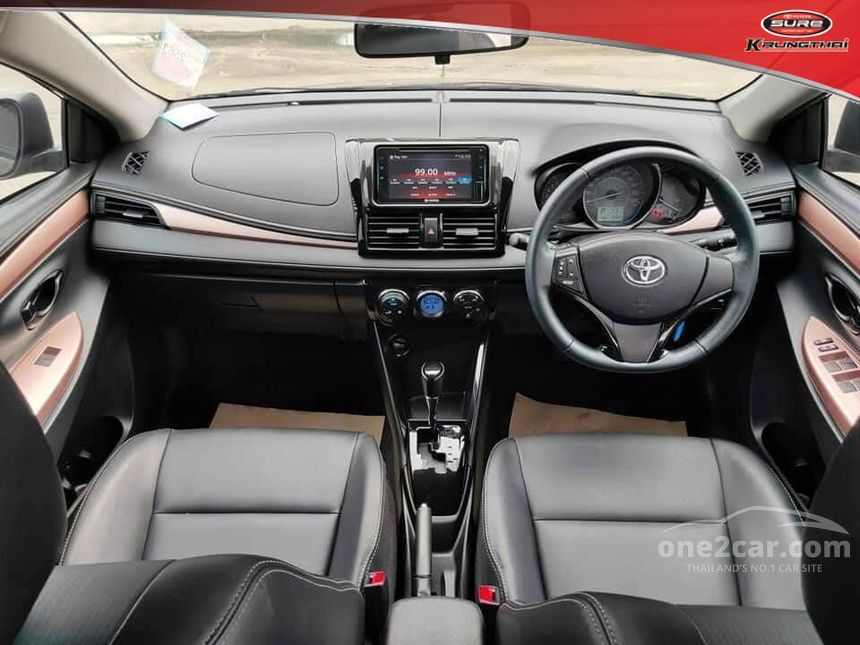 Toyota Vios 2019 (ปี 13-17) Mid 1.5 เกียร์อัตโนมัติ สีน้ำตาล | One2car ...