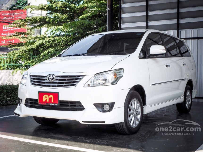 Toyota Innova 2012 V 2.0 in กรุงเทพและปริมณฑล Automatic Wagon สีขาว for ...