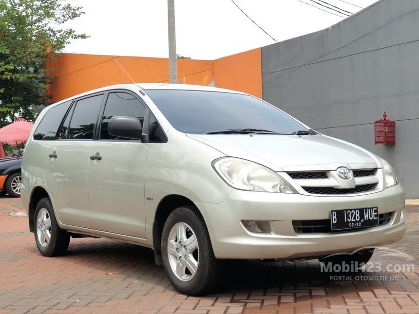 Jual Mobil Toyota Kijang Innova 2007 G 2.0 di Banten Manual MPV Silver ...