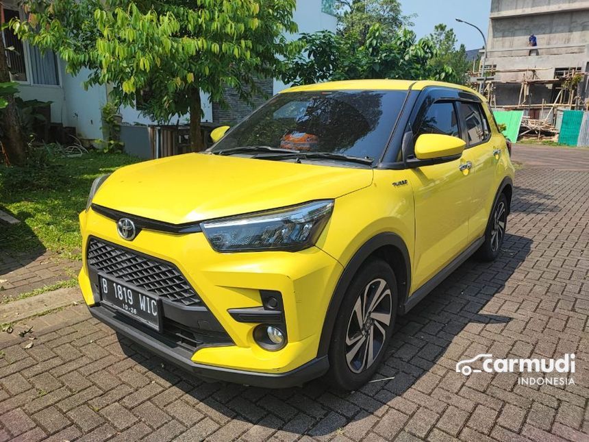Toyota Raize 2021 T G (1 Tone) 1.0 in DKI Jakarta Automatic SUV Yellow ...