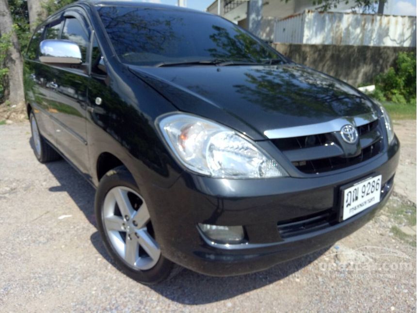 Toyota Innova 2006 V 2.0 in กรุงเทพและปริมณฑล Automatic Wagon สีดำ for ...