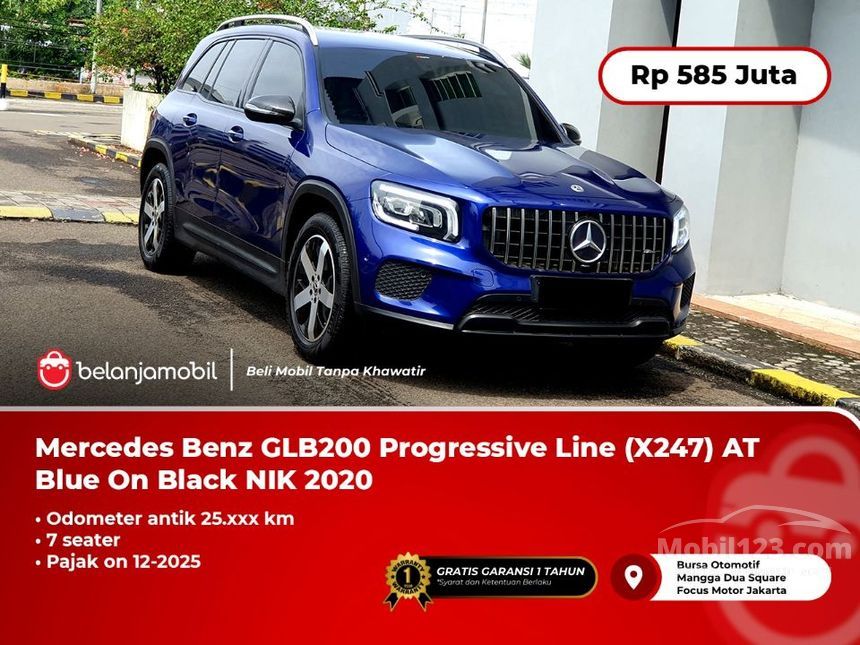 Jual Mobil Mercedes-Benz GLB200 2020 Progressive Line 1.3 di DKI ...