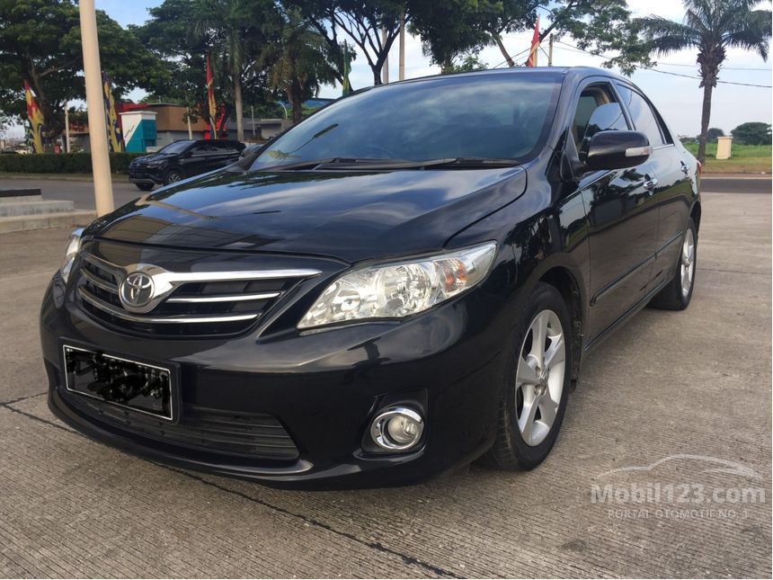 Jual Mobil Toyota Corolla Altis 2011 E 1.8 di Banten Manual Sedan Hitam ...