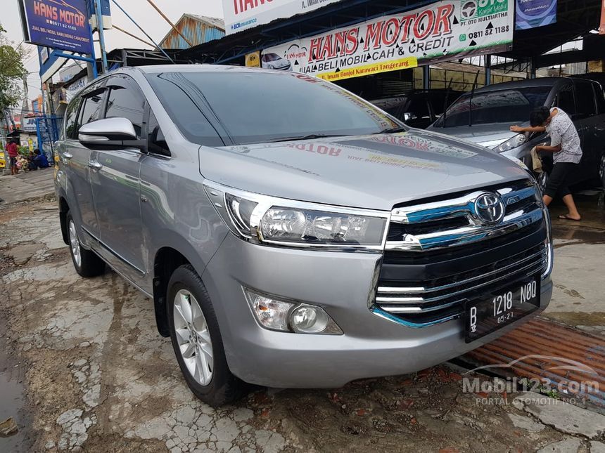 Jual Mobil Toyota Kijang Innova 2016 G 2.0 di Banten Manual MPV Silver ...
