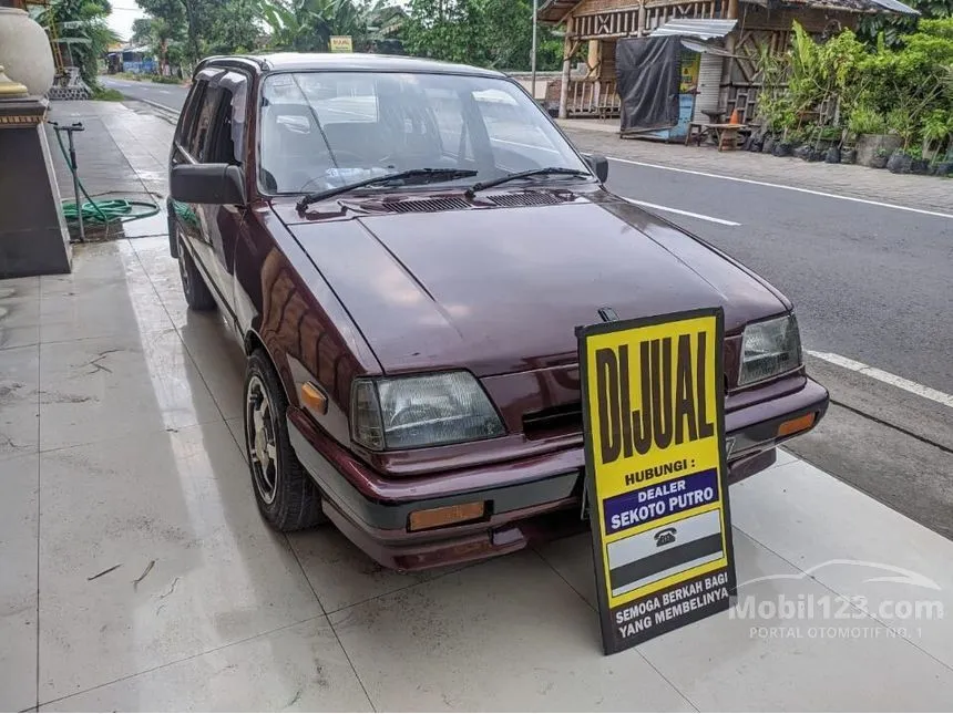Jual Mobil Suzuki Forsa 1988 1.0 di Jawa Timur Manual Hatchback Marun ...