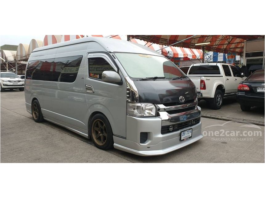 Toyota Hiace 2008 D4D 2.5 in กรุงเทพและปริมณฑล Manual Van สีเทา for ...