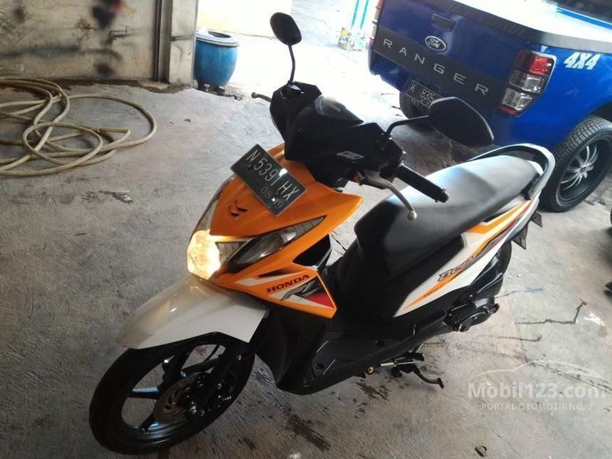Jual Motor Honda Beat 2014 0.1 di Jawa Timur Automatic Orange Rp 11.000 ...