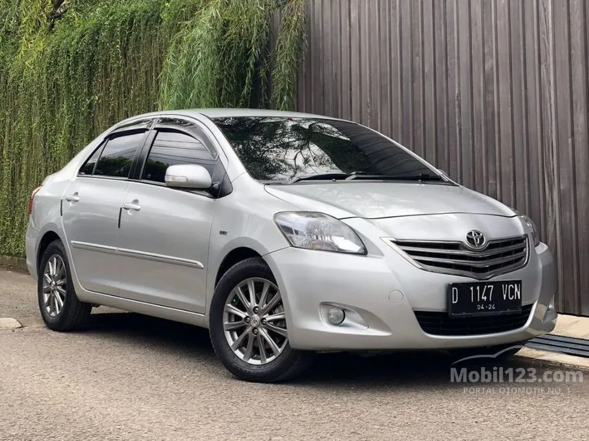 Jual Mobil Toyota Vios 2012 G 1.5 di Jawa Barat Manual Sedan Silver Rp ...