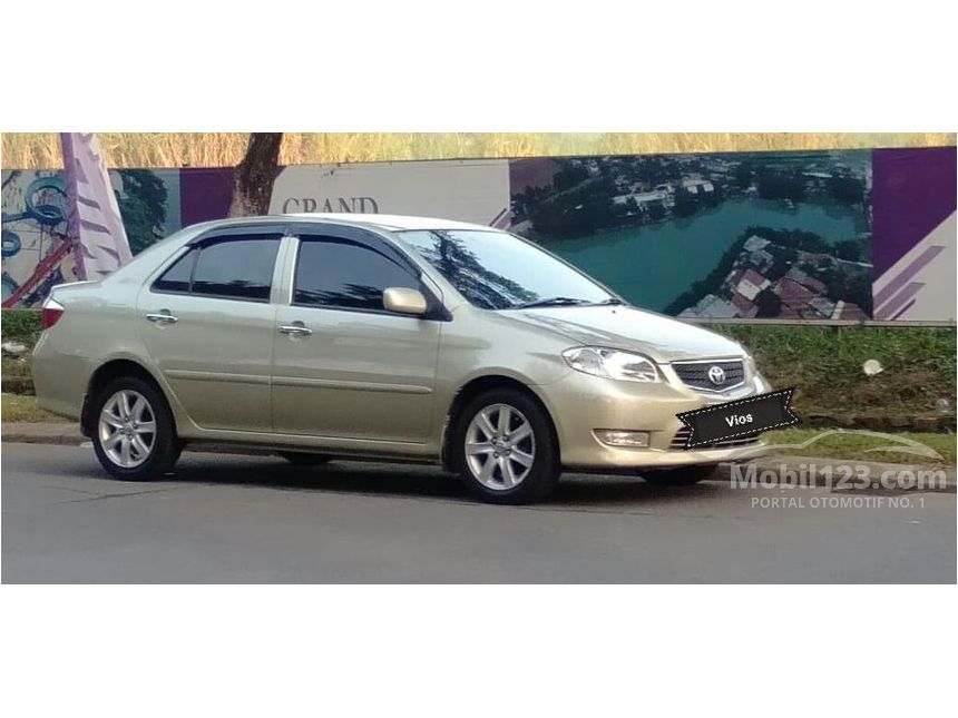 Jual Mobil Toyota Vios 2004 G 1.5 di Jawa Barat Automatic Sedan Emas Rp ...