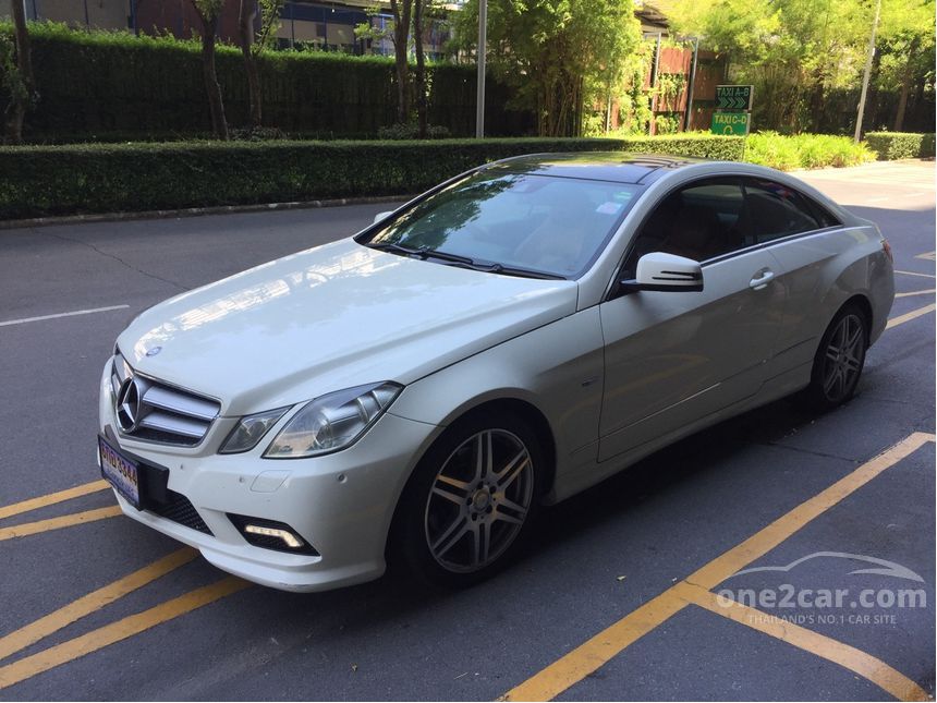 Mercedes-Benz E250 CGI 2011 W207 (ปี 10-16) Avantgarde 1.8 เกียร์อัตโนมัติ สีขาว | One2car.com ...