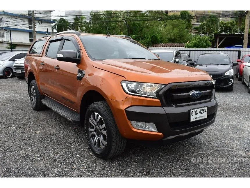 2016 Ford Ranger 2.2 DOUBLE CAB (ปี 15-21) Hi-Rider WildTrak Pickup มือ ...