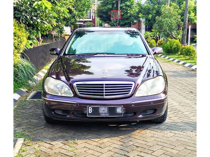 Jual Mobil Mercedes-Benz S320 2002 W220 3.2 di DKI Jakarta Automatic Sedan Ungu Rp 199.000.000 ...