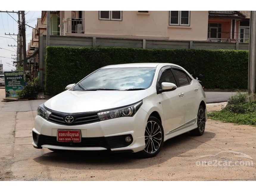 2015 Toyota Corolla Altis 1.8 (ปี 14-18) ESPORT Sedan มือสอง One2car