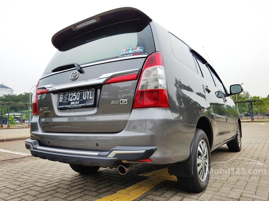 Jual Mobil Toyota Kijang Innova 2015 G 2.4 di Banten Manual MPV Abu-abu ...