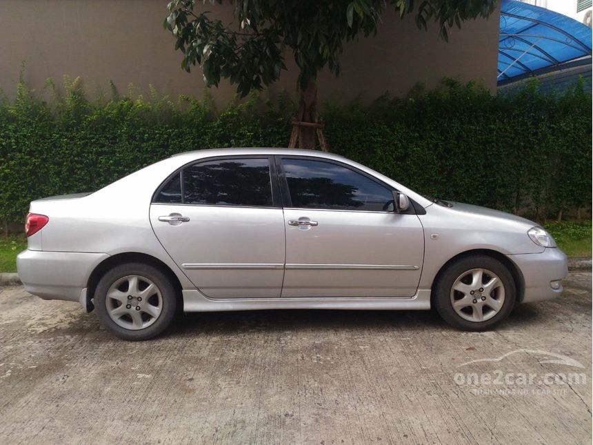 Toyota Corolla Altis 2007 หน้าหมู (ปี 01-07) E 1.6 เกียร์อัตโนมัติ สี ...