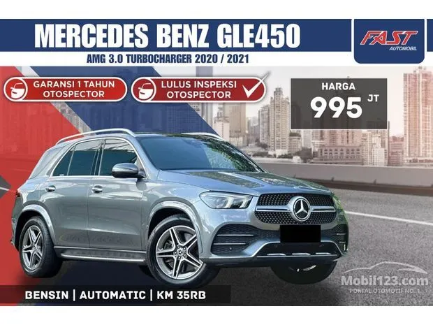Jual Mercedes-Benz GLE-Class Gle450 Bekas 2020 di Indonesia Harga Murah ...