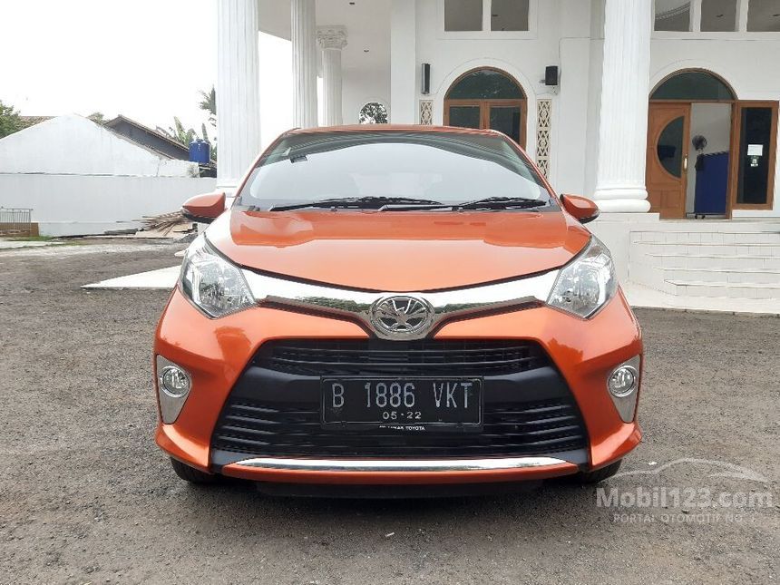 Jual Mobil Toyota Calya 2017 G 1.2 di DKI Jakarta Manual MPV Orange Rp ...